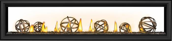 Napoleon Vector LV74 Linear Direct Vent Gas Fireplace - Horizontal ...