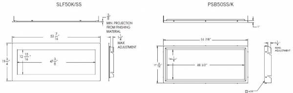 Napoleon Vector LV50 Linear Direct Vent Gas Fireplace - Horizontal ...