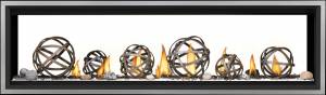 Napoleon Vector LV62 Linear Direct Vent Gas Fireplace - Horizontal ...