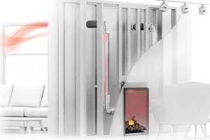 Napoleon Altitude X36 Direct Vent Gas Fireplace - AX36